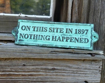 Funny metal signs | Etsy