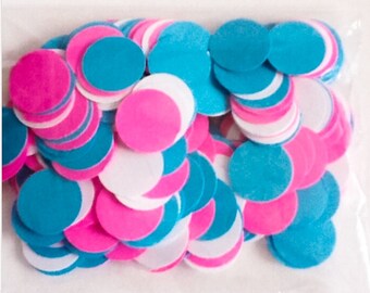 Bright Summer Confetti Beach theme confetti colorful by Wcards