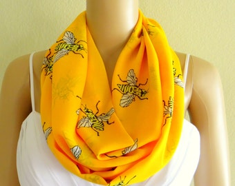 Pattern circle scarf | Etsy