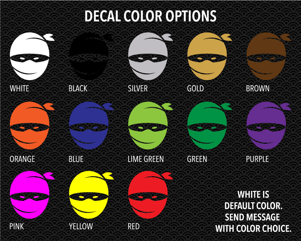 Ronin Japanese Kanji Vinyl Decal