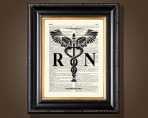 Unique caduceus logo related items | Etsy