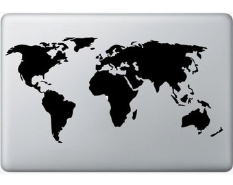 World map vinyl | Etsy