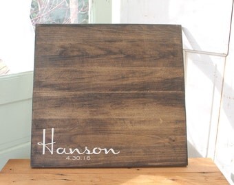 Wooden box sign | Etsy