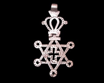 Star of david cross | Etsy