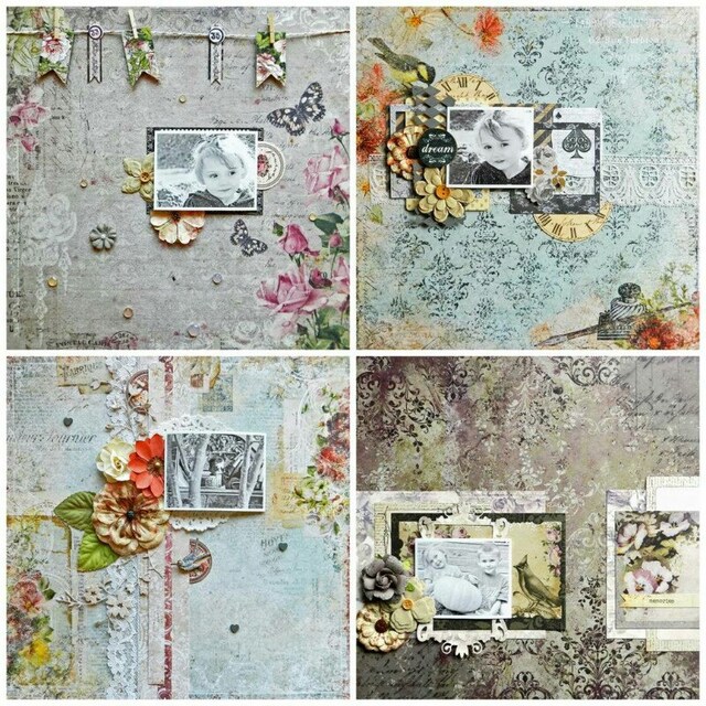 Scrapbook Kits by MyScrapCabinShop on Etsy