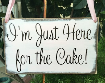 Wedding cake sign | Etsy