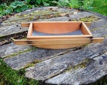 Unique wooden sieve related items | Etsy