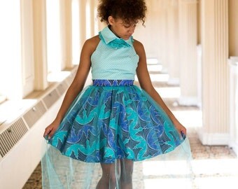 Liputa Tutu Dress Ankara Dress Kitenge Dress African Print