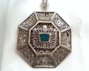 Mayan medallion | Etsy