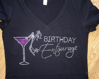 Women's Birthday Girl Entourage Shirts Birthday by BirthdaySquad