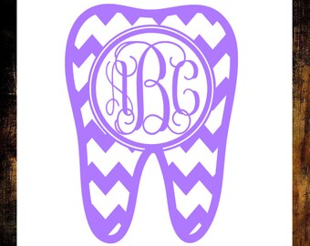 Tooth decal | Etsy
