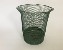 Unique wire trash can related items | Etsy