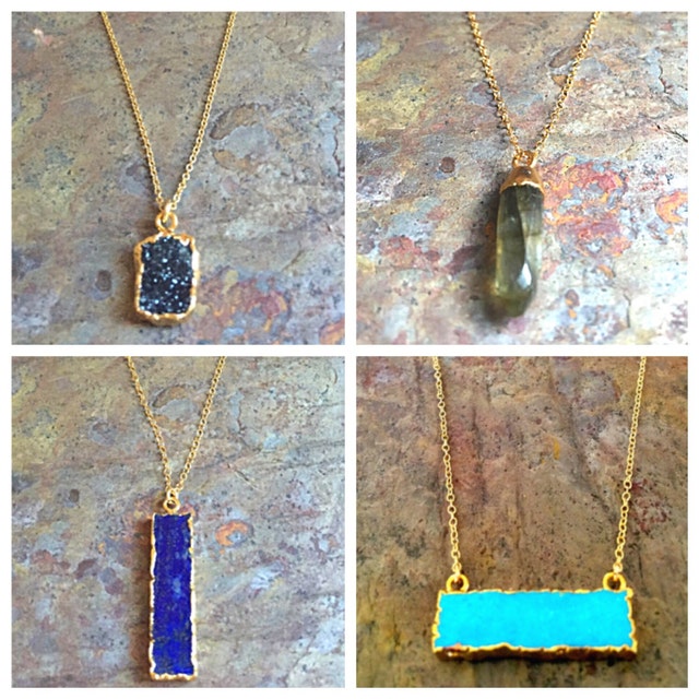 Handmade high quality gemstone goldand silver by VivianRDesigns