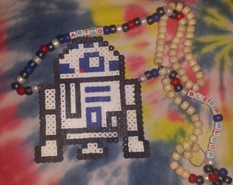 Items similar to Framed Perler R2D2 on Etsy
