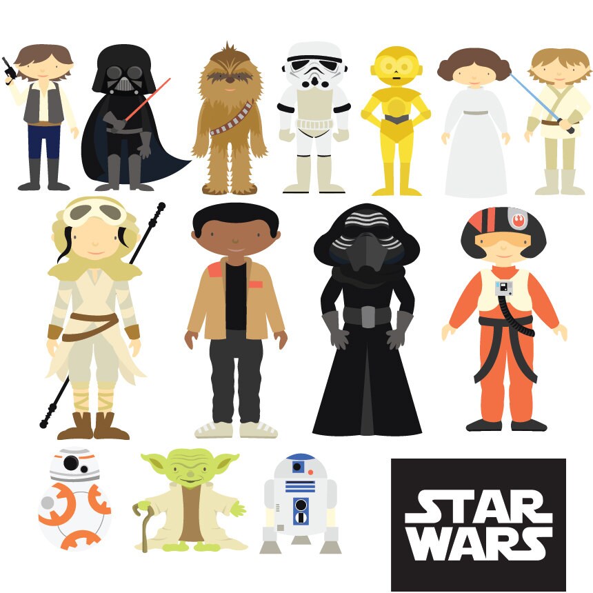 Star Wars Cartoon Clip Art