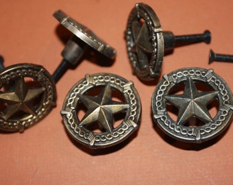 10)pulls, Lone Star DRAWER PULL free shipping! Rustic antique-look ...