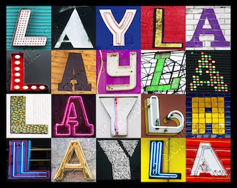 Layla art print | Etsy