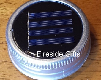 Mason jar solar lids | Etsy