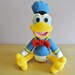 Crochet Donald Duck Amigurumi Handmade Crochet Amigurumi Toy
