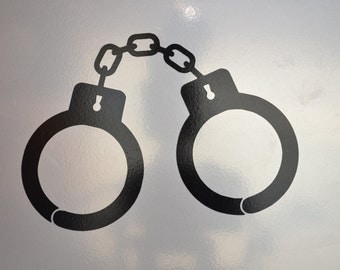 Handcuff stickers | Etsy