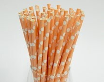 Unique peach paper straws related items | Etsy