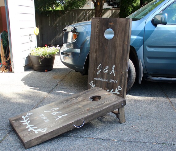 Deluxe Custom Made Cornhole Boards by OregonCraftandToys on Etsy