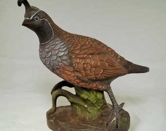 Quail figurine | Etsy