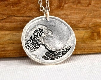 Ocean wave jewelry | Etsy