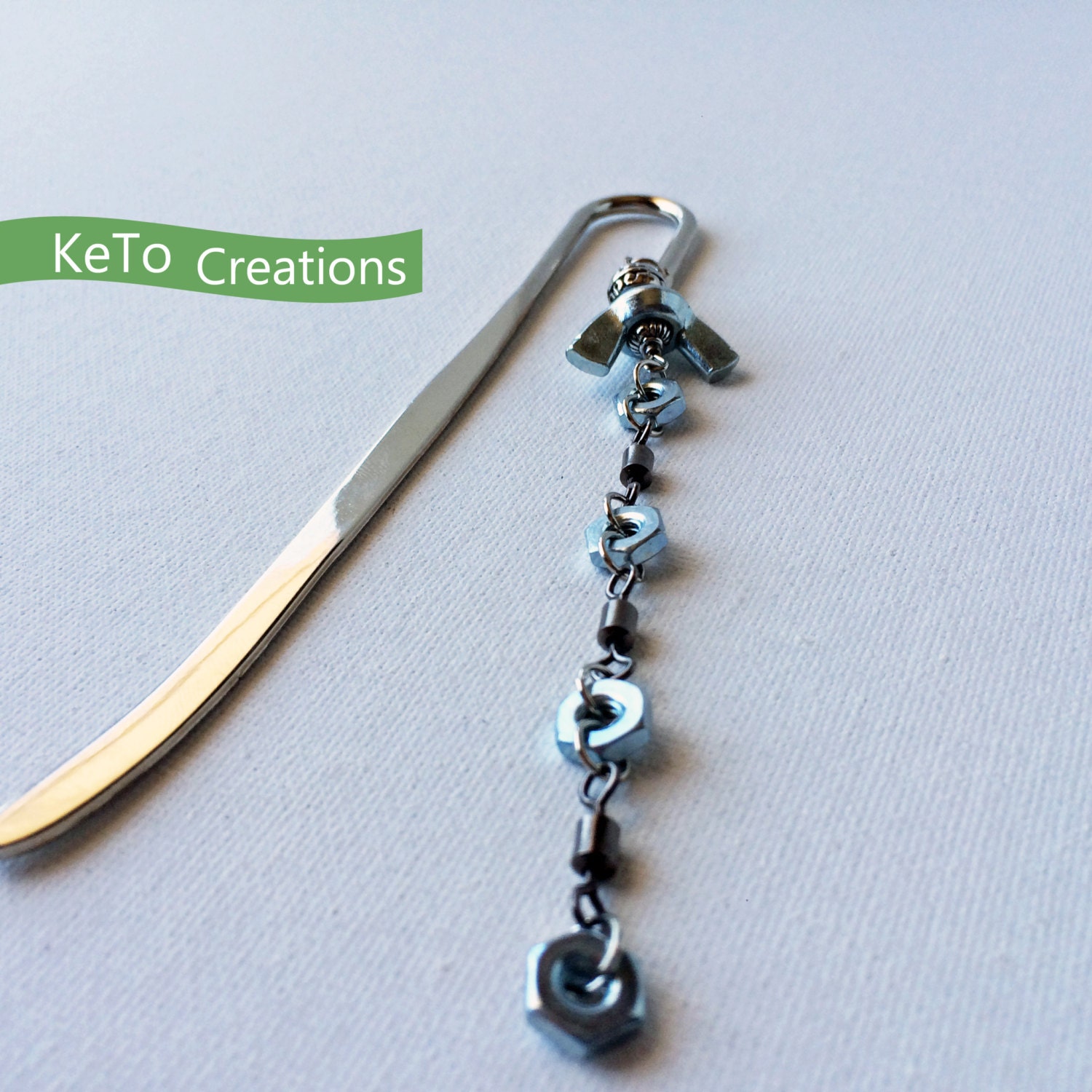 Shepherd Hook Bookmark Masculine Decorative Hook Bookmark