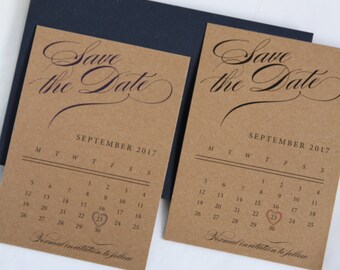 Rustic calendar | Etsy