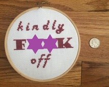 Unique vulgar cross stitch related items | Etsy