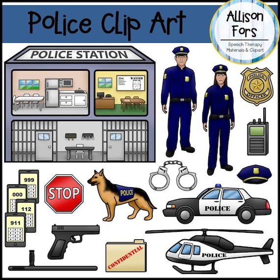 Police & Policemen Clip Art