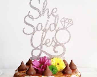 She said yes cake | Etsy
