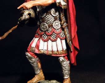 Items similar to Medieval full size Roman Centurion Guard Helmet hinged ...