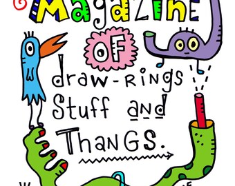 Stuffed magazine | Etsy