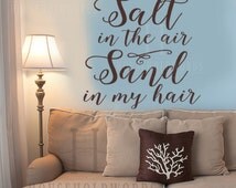 Unique coastal wall decal related items | Etsy