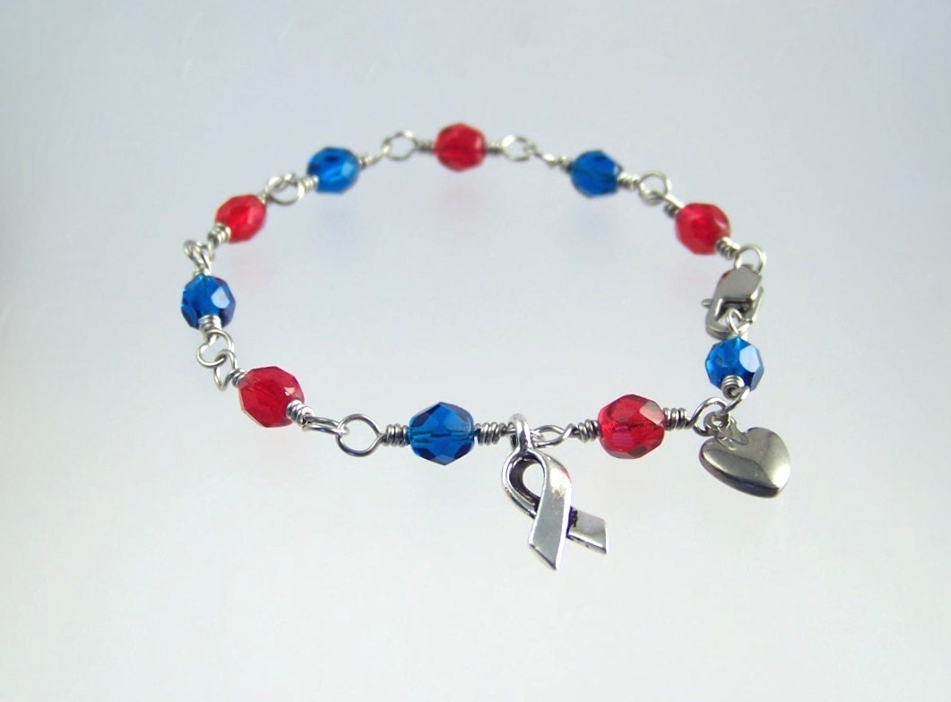 Hypoplastic Left Heart Syndrome HLHS Awareness Bracelet