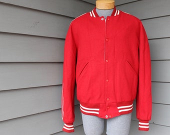 1950s varsity jacket | Etsy