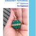Beaded Bead Beaded Ball Crochet Tutorial For by ANGABLUE on Etsy