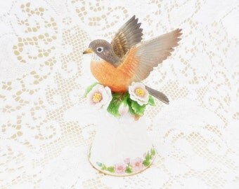 Capodimonte birds | Etsy
