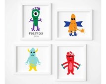 Unique monster kids room related items | Etsy