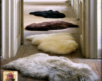 Fake bear skin rug | Etsy