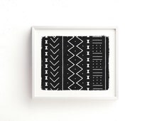 Unique mud cloth print related items | Etsy