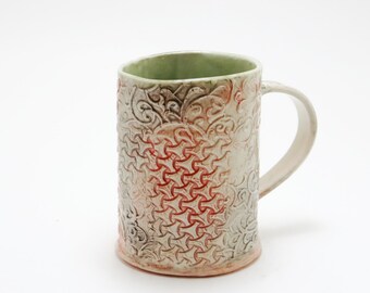 Studio pottery mug | Etsy