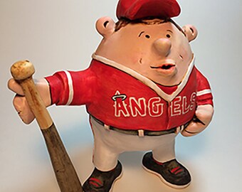 Polymer clay angel | Etsy