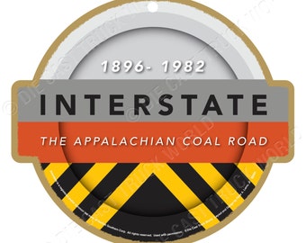 Interstate sign | Etsy