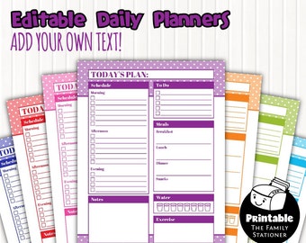 Polka dot planner | Etsy