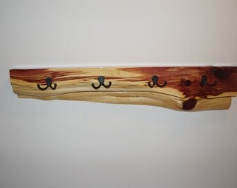 Unique rustic coat hanger related items | Etsy