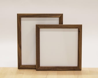 Walnut picture frame | Etsy