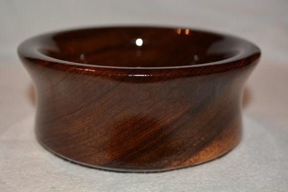 Beautiful Handmade Shaving Soap Bowl Made From Kingwood